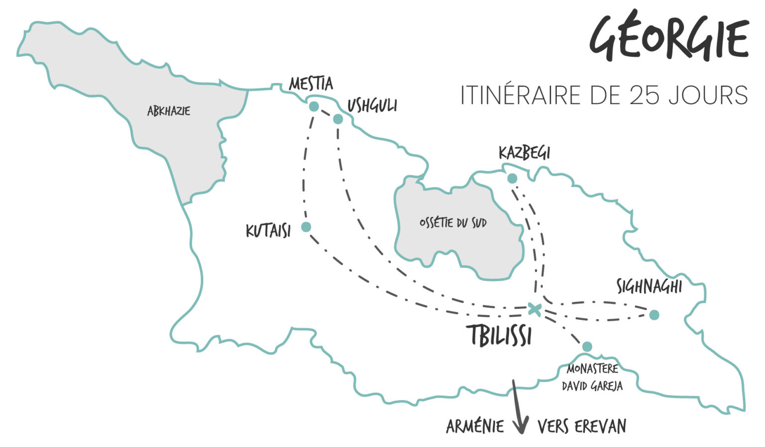Voyage en Géorgie : itinéraire, budget & conseils | Sarah conte ses ...